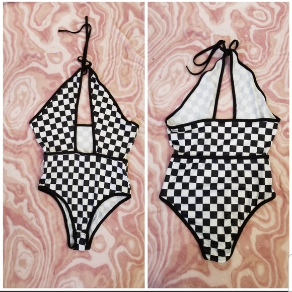 Other | Checker Rave One Piece | Poshmark
